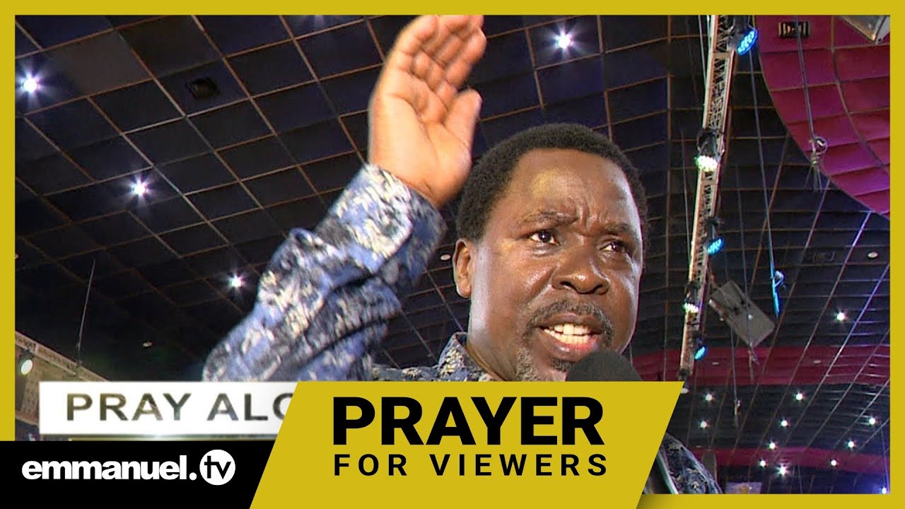 RECEIVE HEALING IN JESUS' NAME!!! | TB Joshua Prayer For Viewers ...
